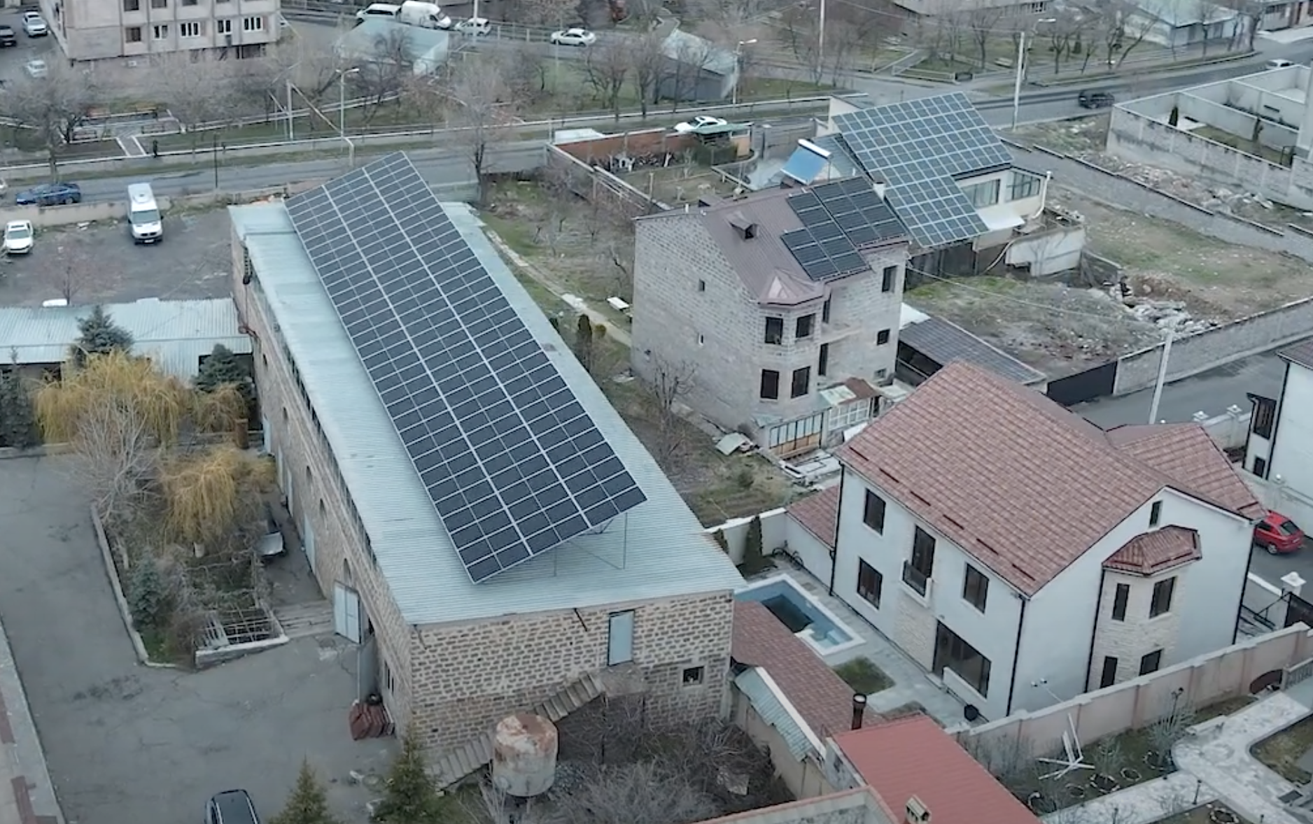 Արևային կայան Արծափ ՍՊԸ-ի համար - ԷկոՎիլ Սոլար