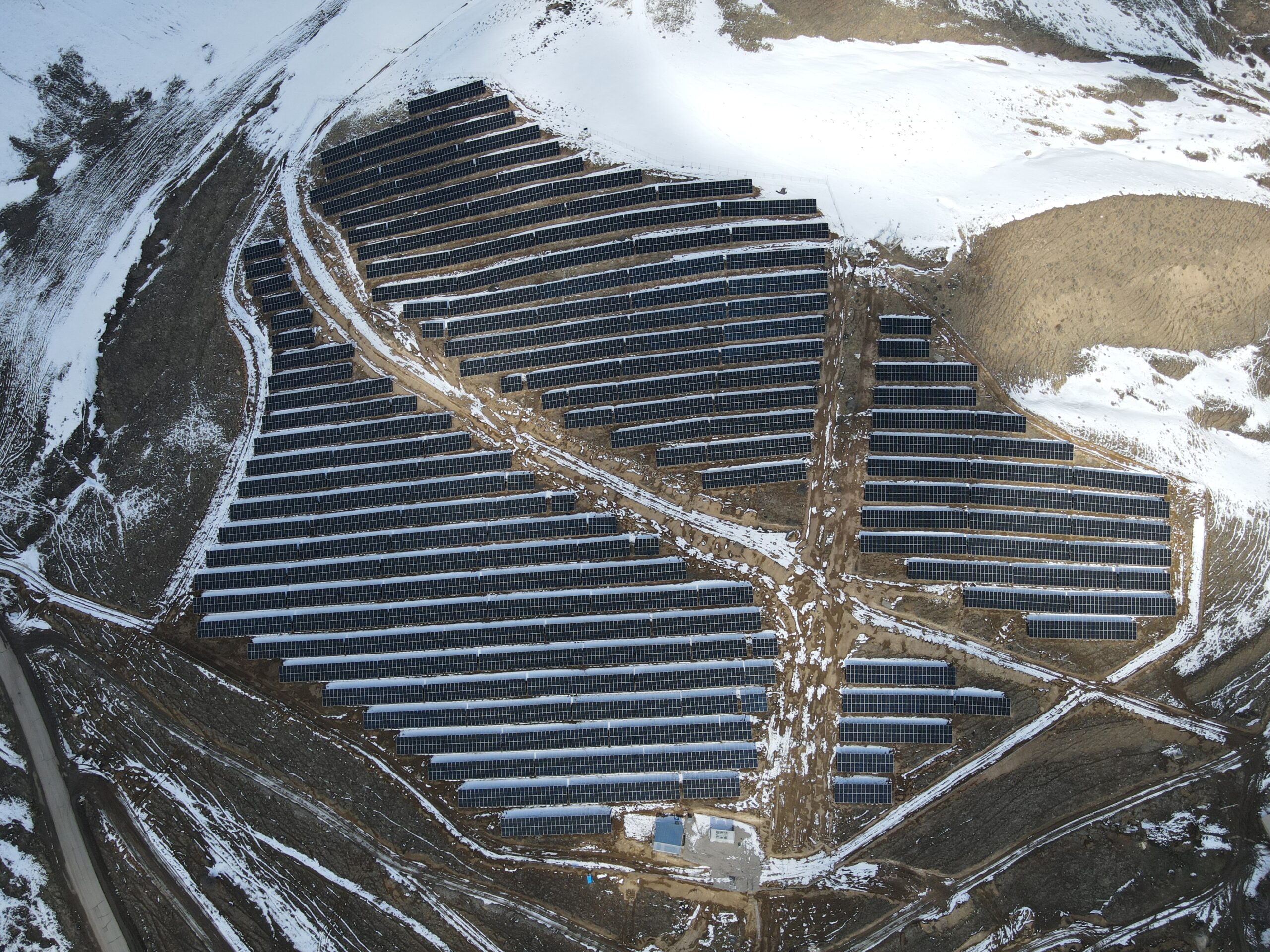 System stations in Lanjar community - EcoVille Solar